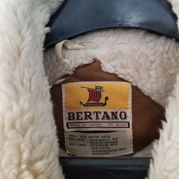 Bertano | Jackets & Coats | Vintage 95s Bertano Japan Winter Coat Small ...